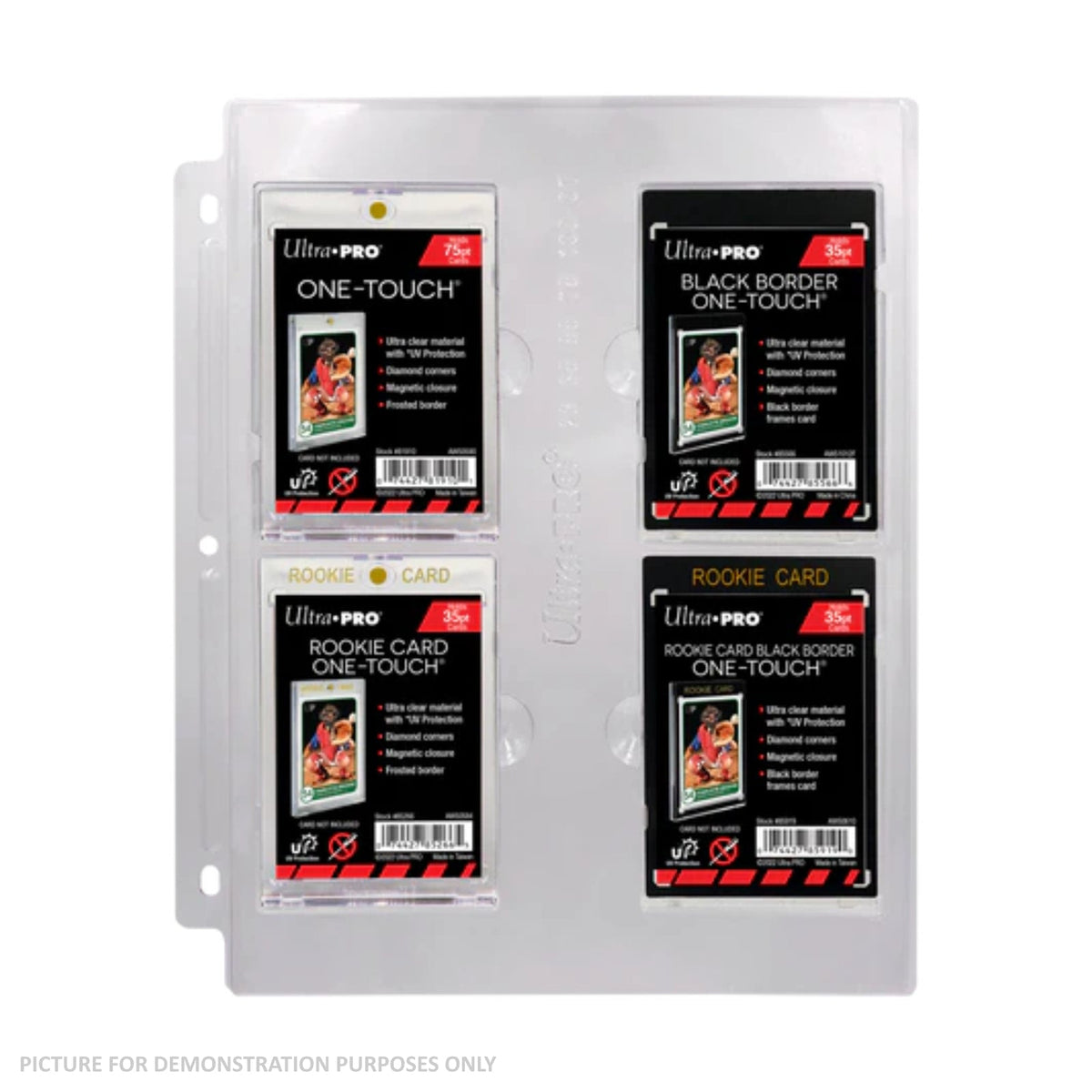 Ultra Pro One-Touch 23pt - 100pt 4 Pocket Page — Unplugged Games