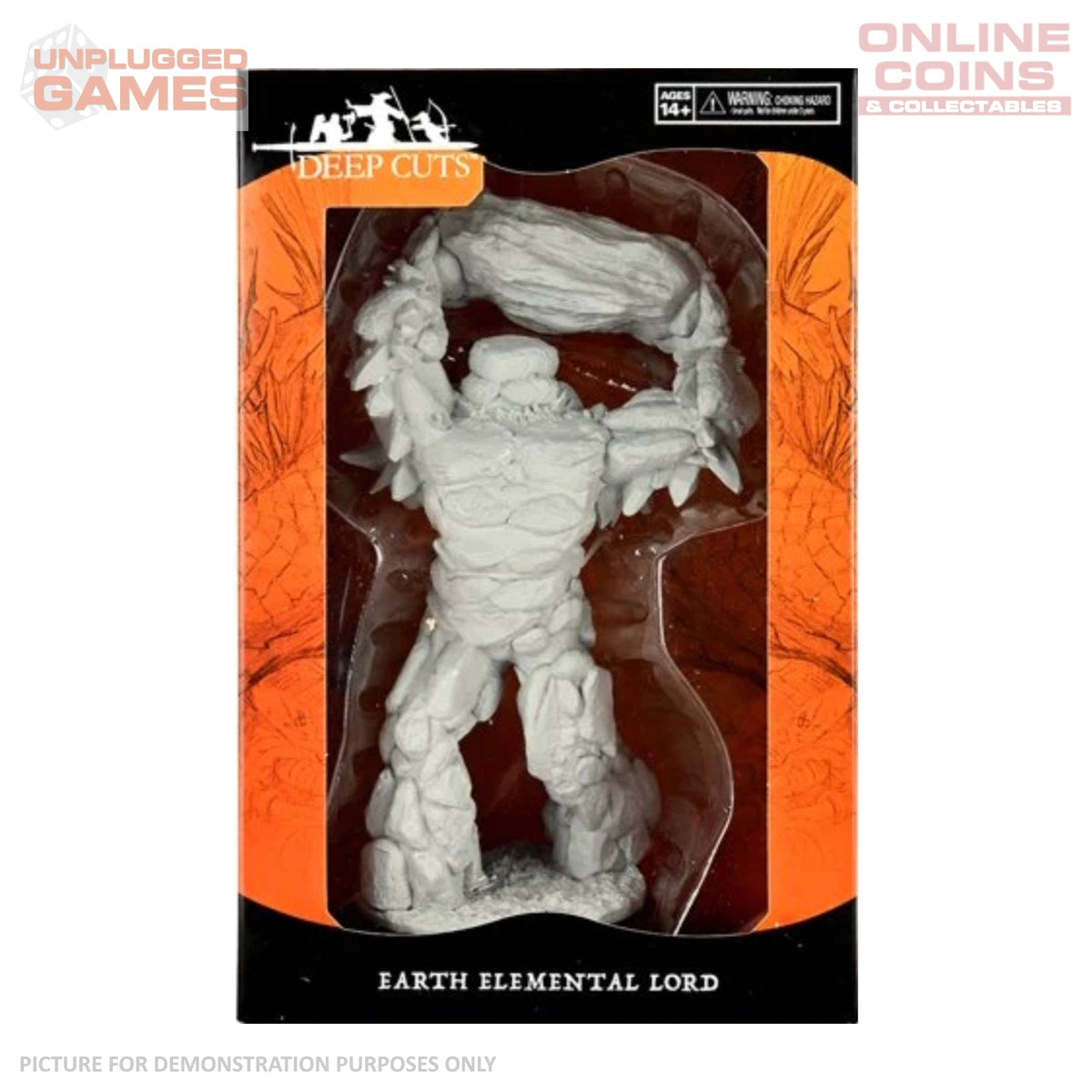 Pathfinder Deep Cuts Unpainted Miniatures - Earth Elemental Lord ...
