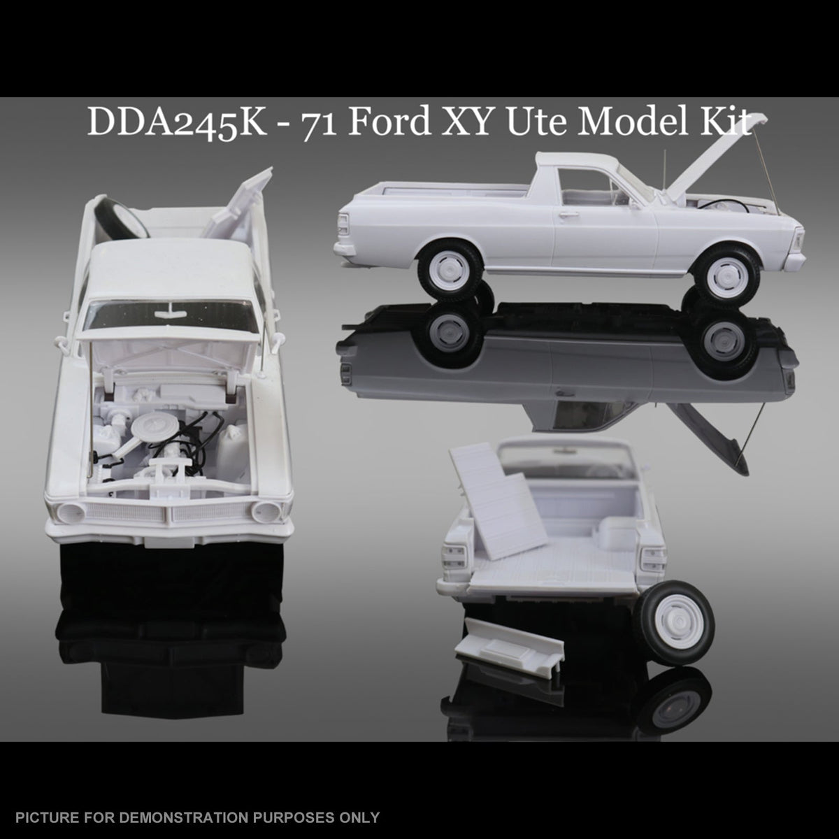 DDA Plastic Model Kit - 1:24 XY Standard Ford Ute — Unplugged Games