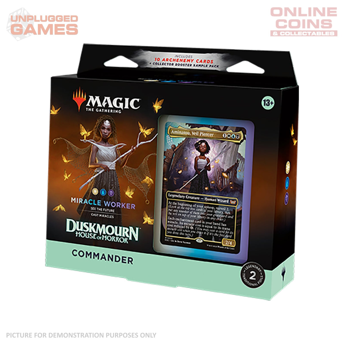 Magic the Gathering - Duskmourn House of Horror - Commander DECK Mirac ...