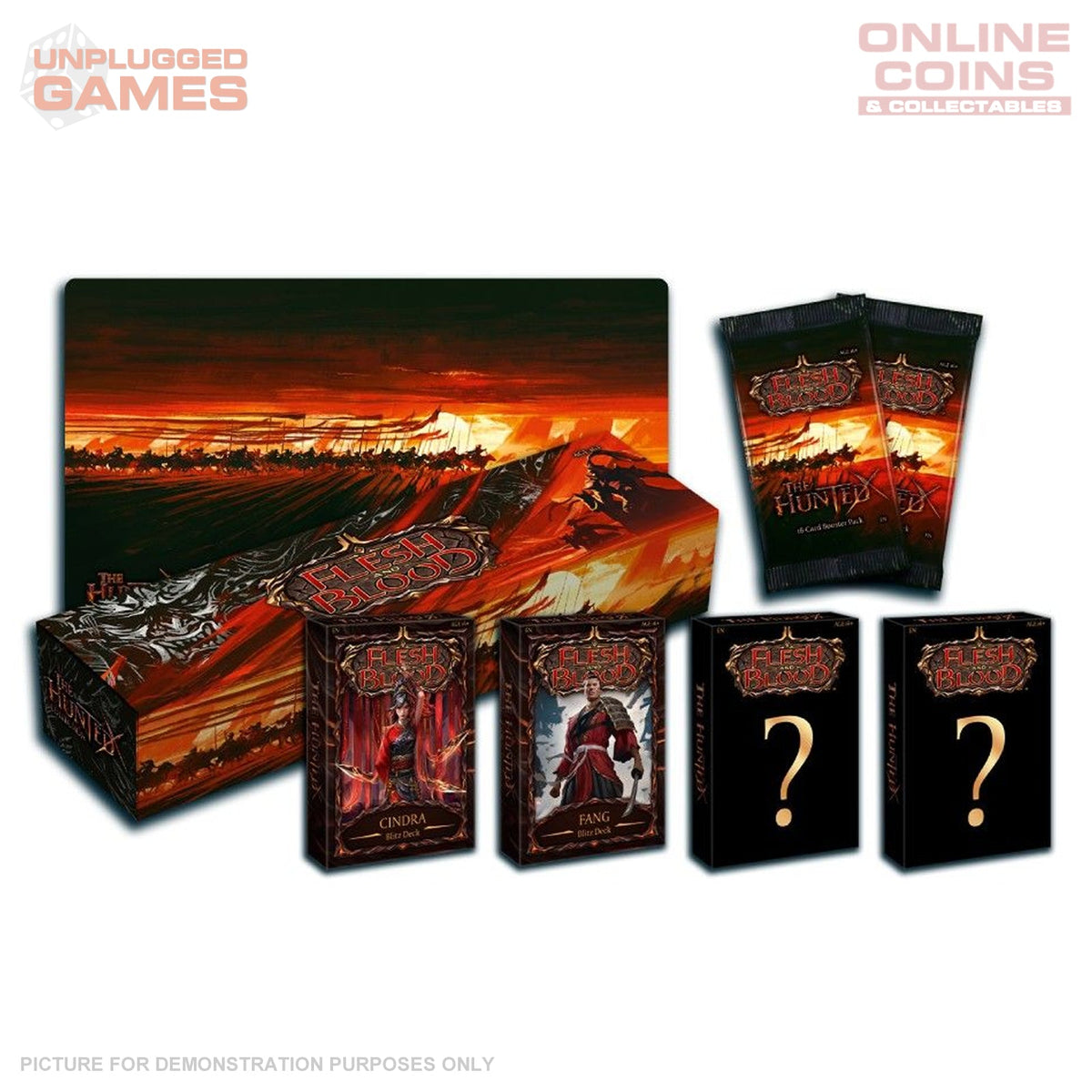Flesh and Blood TCG - The Hunted - Blitz DECK Collection — Unplugged Games