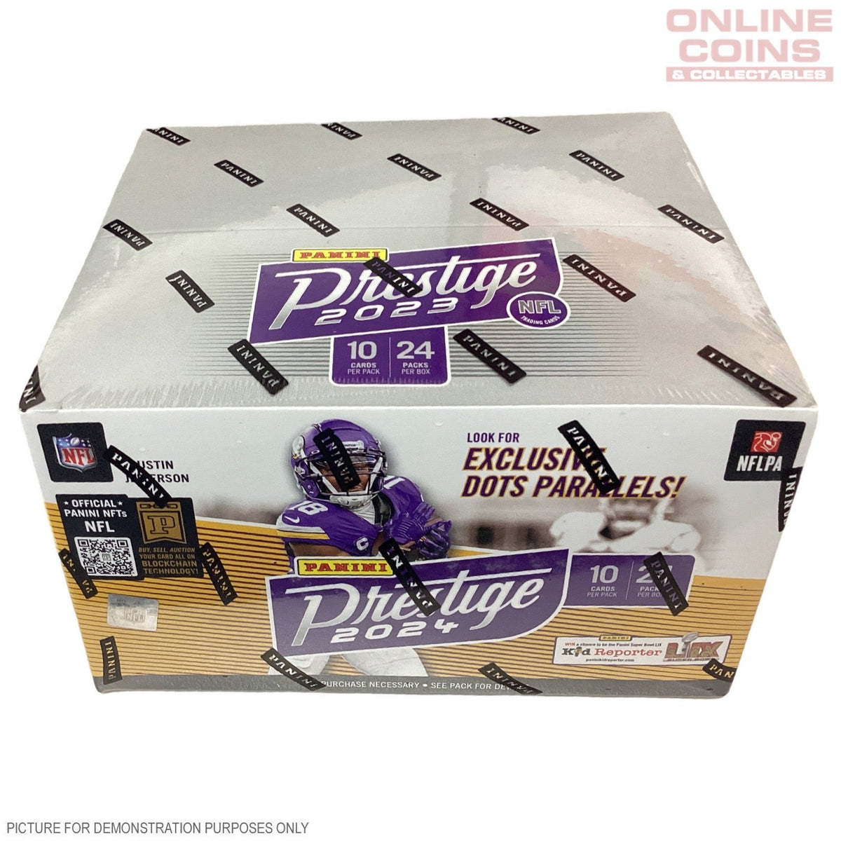PANINI 2024 NFL Prestige Football - SEALED Booster BOX — Unplugged Games