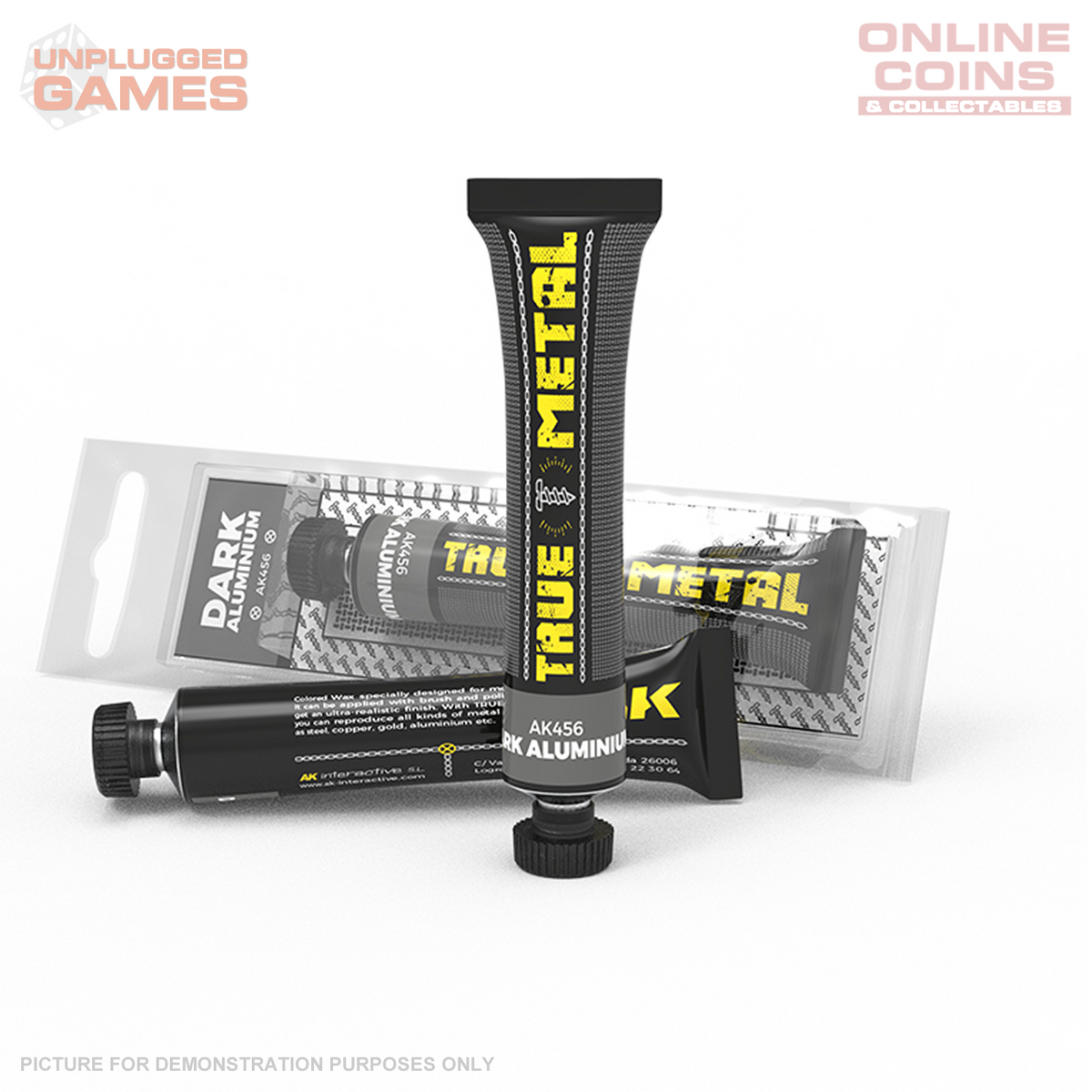 AK Interactive - Metallics - True Metal Dark Aluminium 30ml — Unplugged ...