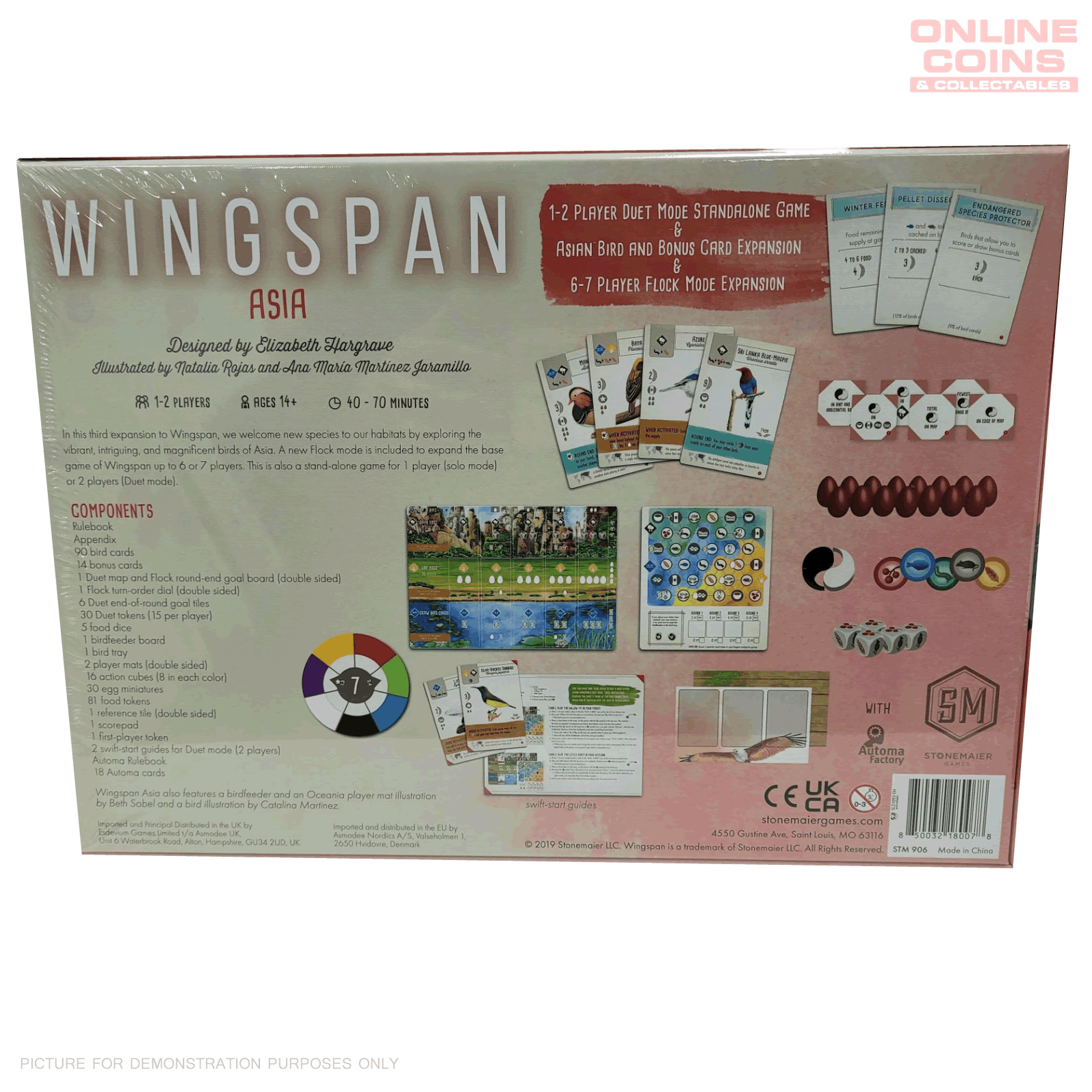 Wingspan - Asia Expansion — Unplugged Games