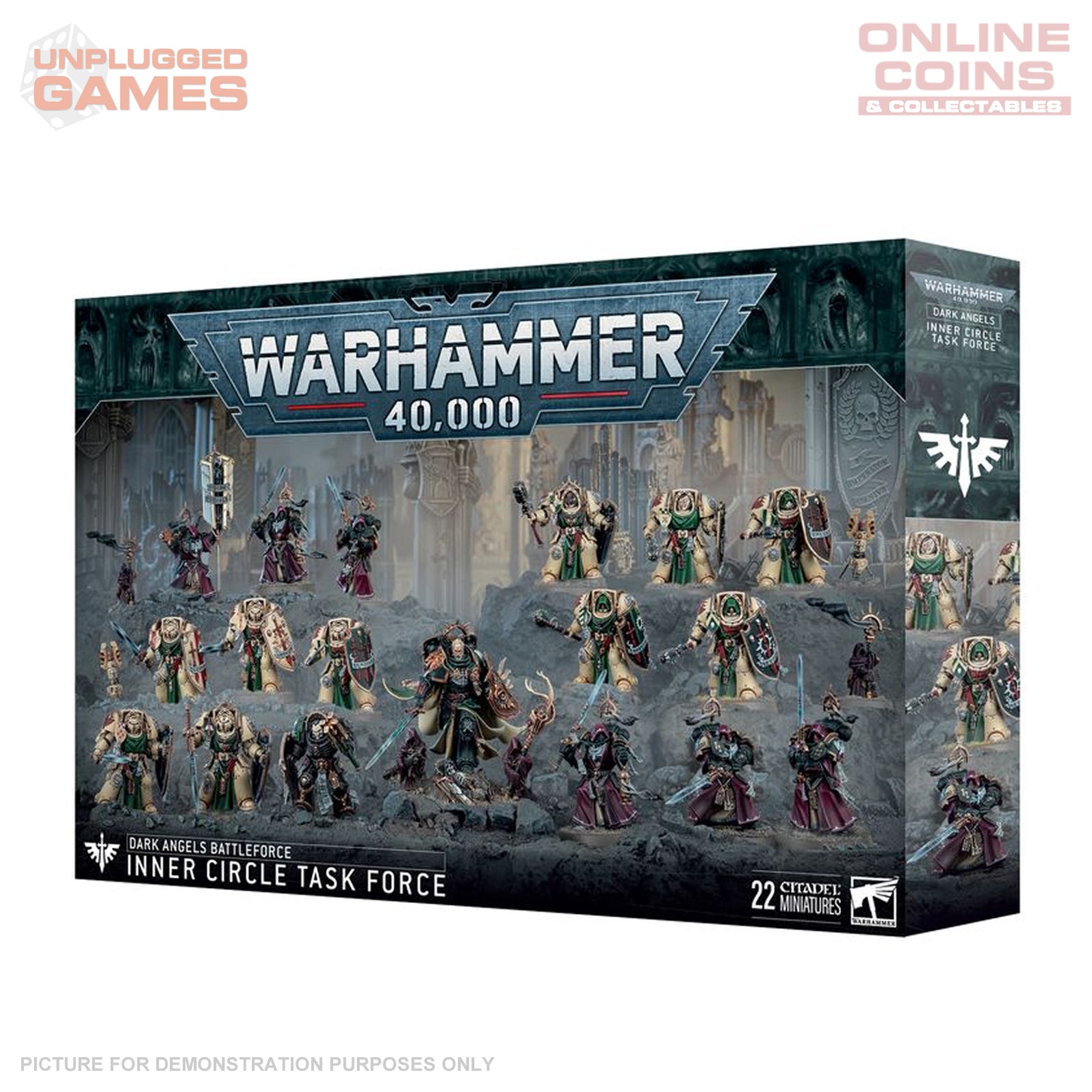 Warhammer 40,000 - Dark Angels Battleforce - Inner Circle Task Force ...