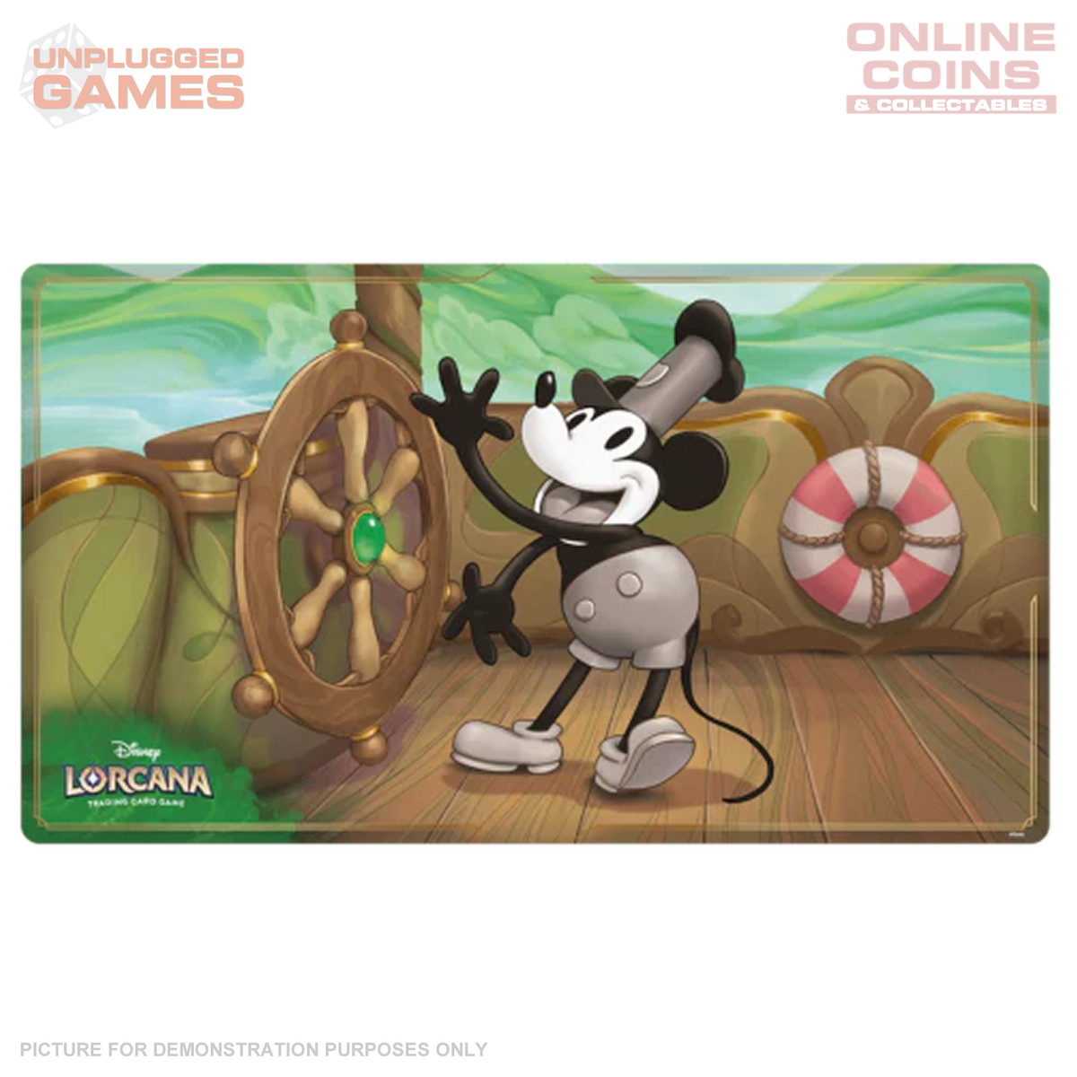 LORCANA First Chapter Playmat - Mickey Mouse — Unplugged Games