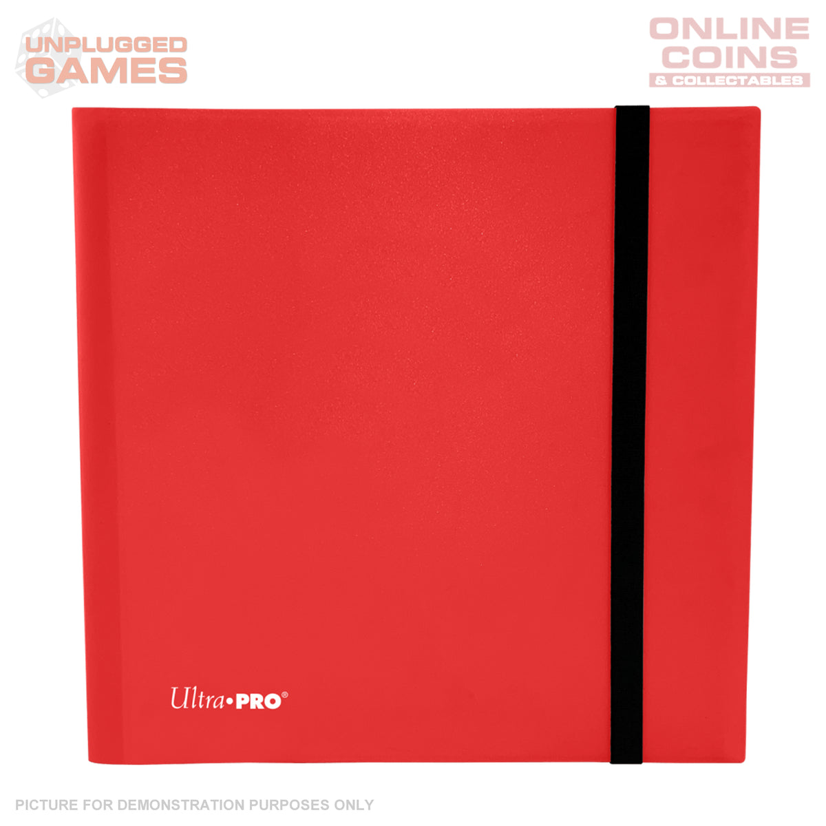 ULTRA PRO BINDER - ECLIPSE PRO-Binder - 12 Pocket - Red — Unplugged Games