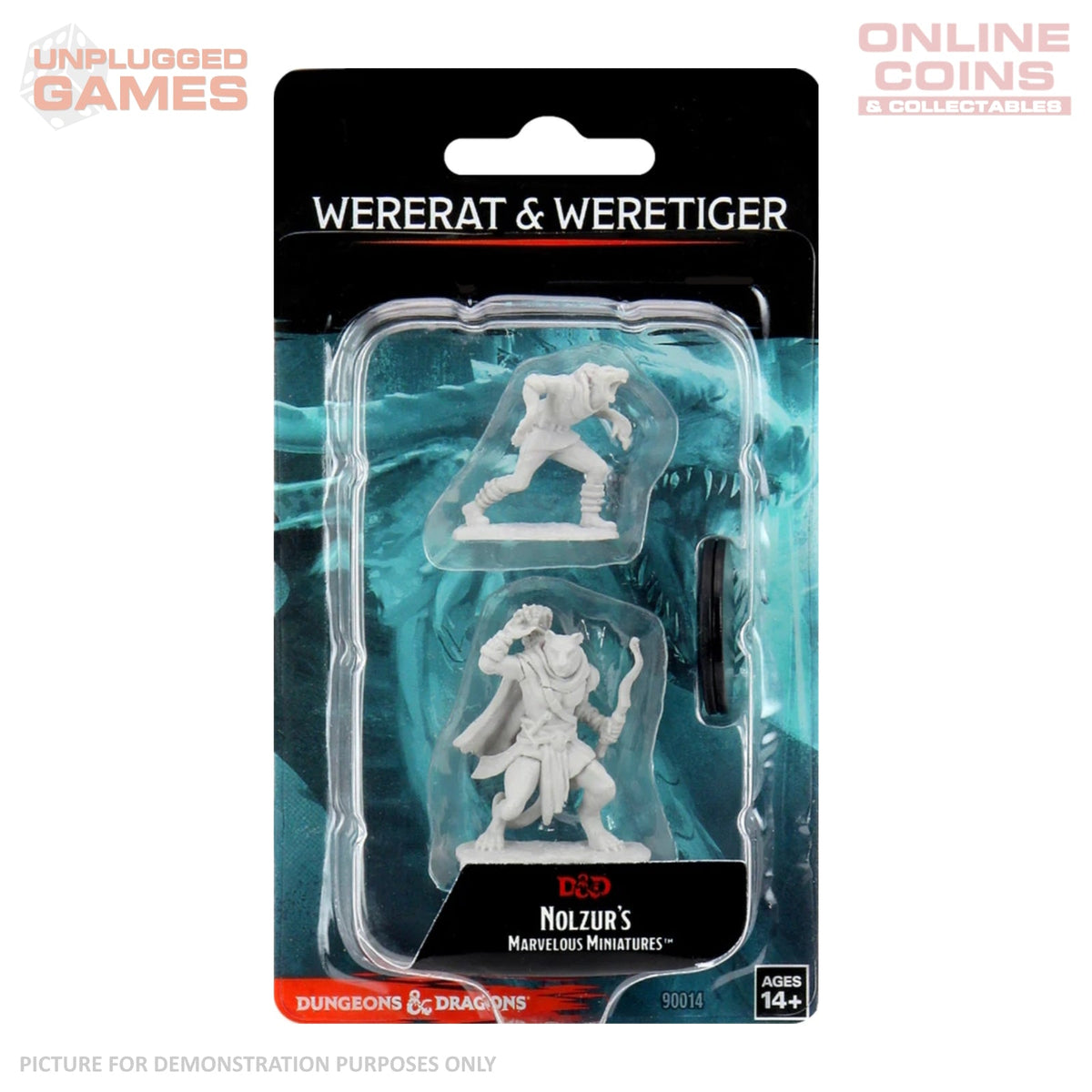 Dungeons & Dragons Nolzurs Marvelous Unpainted Miniatures - Wererat ...