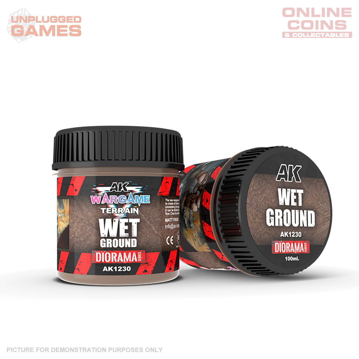 AK Interactive - Terrains - Wet ground 100mlv — Unplugged Games