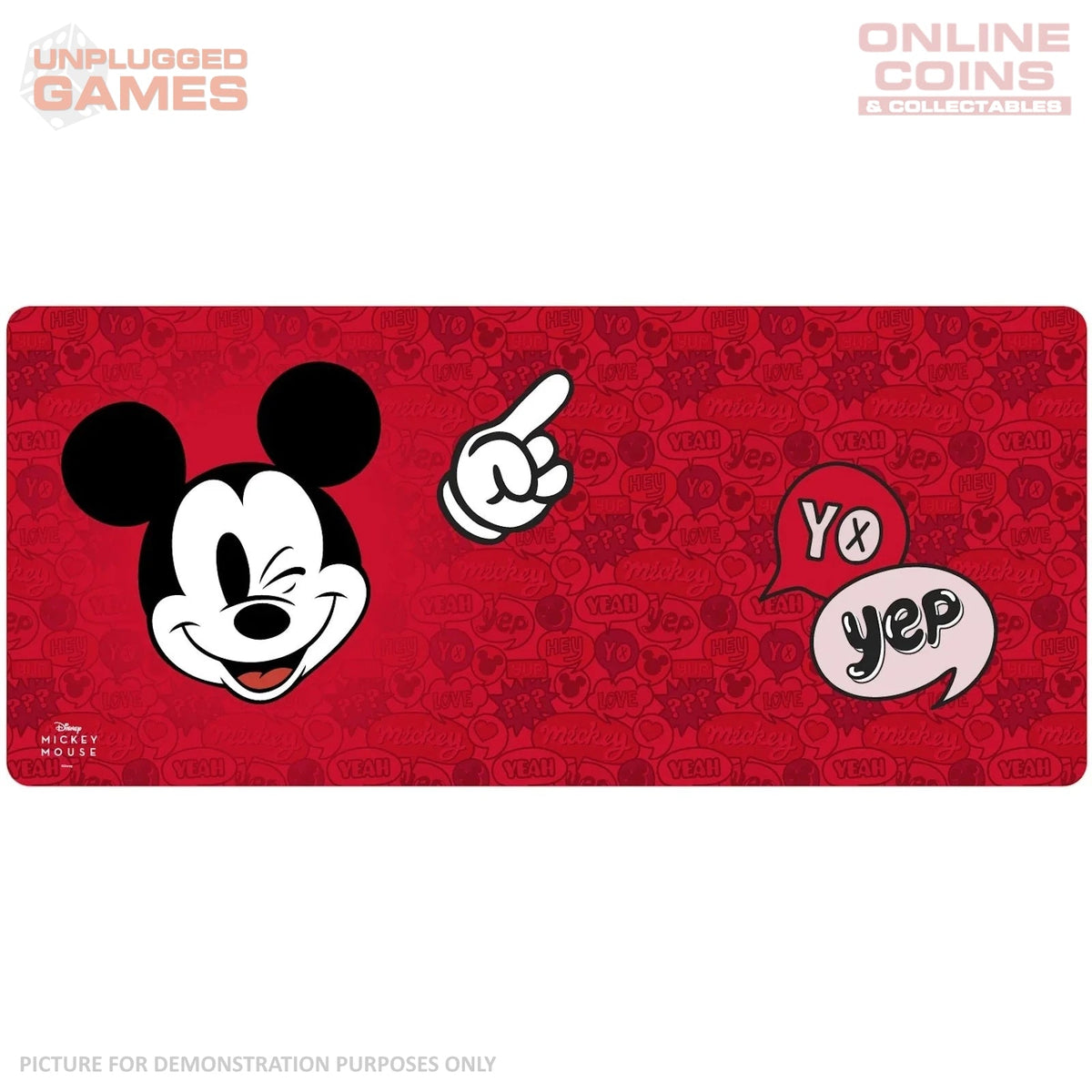 Impact Desk Gaming Mat - Mickey Mouse — Unplugged Games